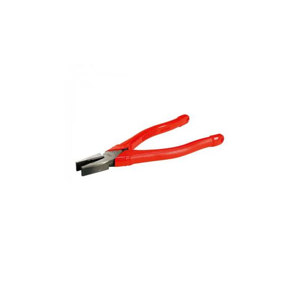全体をスリムにして軽量化してあり、使いやすさ抜群。電線の脱皮穴が付いています。