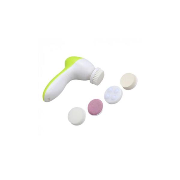 ヘッドを交換するだけで、5種類のケアが出来るフェイスマッサージャーセットです。