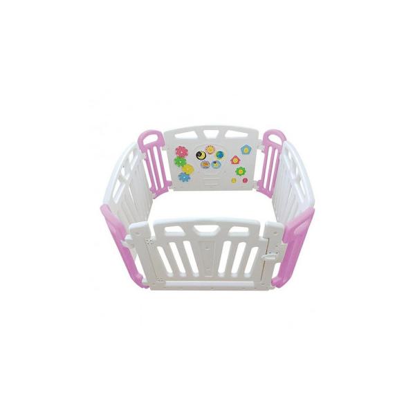 パステルカラーサークル2はコンパクトで機能も充実のベビーサークルです。楽しく遊べるプレイパネルは好奇心を刺激して手や指の発達を促進します。出入りが楽になるドアパネルはダブルロック仕様なので安心です。組み立ては差し込むだけなので使わない時もす...