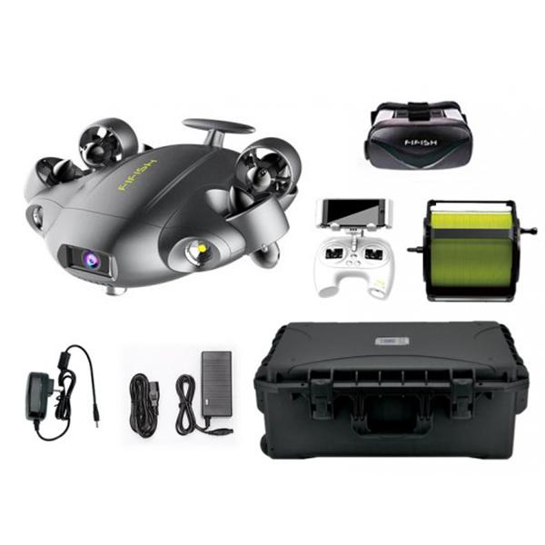 FIFISH V6 EXPERTはプロ向けの水中ドローンです。多機能で拡張性の高い水中作業ツールとして、安全かつ効率的な水中作業を実現できます。多機能の拡張インターフェースを用いて、さまざまな応用シーンに合わせ、専門性の高いオプションパーツ...