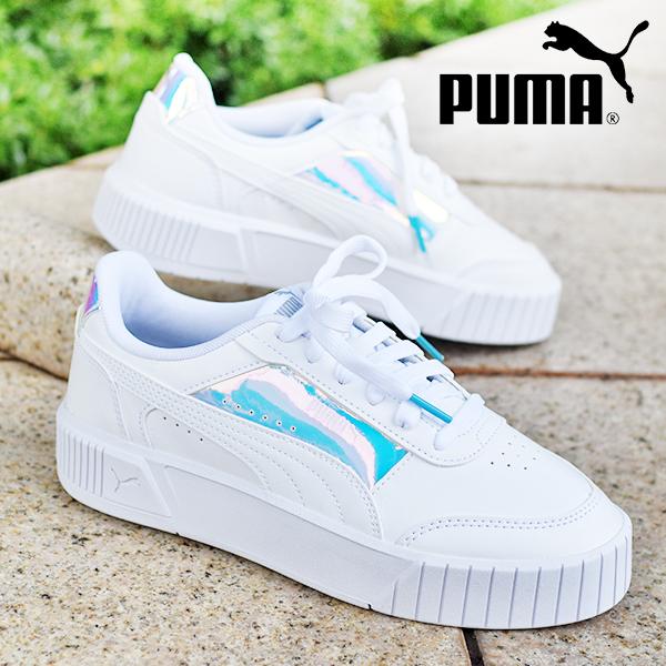 PUMA（プーマ） レディース 厚底 スニーカー キャリーナ ミア メタル