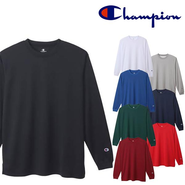 チャンピオン(Champion) LONG SLEEVE T-SHIRT になります。メンズ・レディース・男性・女性・男女兼用・ユニセックス環境に配慮されたリサイクルポリエステル100%の吸汗速乾機能を備えた素材に、汗によるニオイの発生をア...