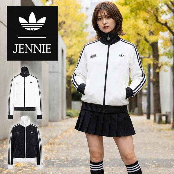 adidas ORIGINALS（アディダス オリジナルス）FAN OG TT になります。レディース・女性・婦人K-POPとストリートスタイル、その両方のエッセンスを取り入れた、アイコニックなスタイルを楽しめるトラックトップ。アディルナ ...