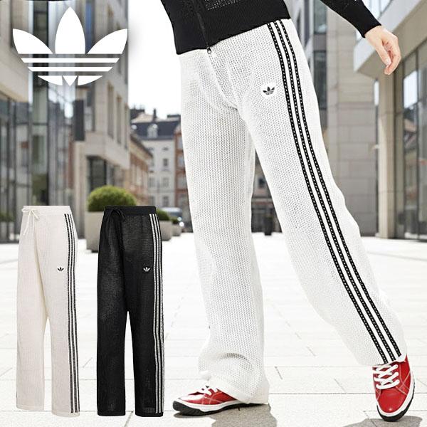 adidas ORIGINALS（アディダス オリジナルス）KNITTED CROCHET FIREBIRD TRACKPANTS になります。レディース・女性・婦人ファイヤーバード ジャージ アディカラー adicolor※「クロシェ」と...