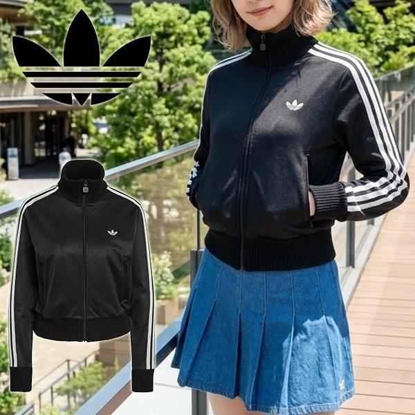 adidas ORIGINALS（アディダス オリジナルス）FIREBIRD TRACK TOP WITH KNITTED CROCHET DETAILS になります。レディース・女性・婦人かぎ針編みのディテールがスタイリッシュで快適なスリ...
