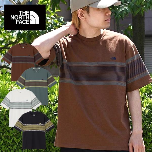 【※こちらの商品は「ネコポス発送」になりますので同梱や複数購入は出来ませんのでご了承の上ご検討ください。】THE NORTH FACE (ザ・ノースフェイス) (ザ・ノース・フェイス)S/S Free Run Panel Border Cr...