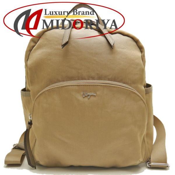 ■商品情報取扱店舗：新富町店 (TEL049-229-2700)状態：中古ABランクライン：アリス素材：ナイロン色：ベージュ / シルバー金具サイズ：W23cm×H27cm×D12cm開閉：ファスナー付属品：なし備考：※自社クリーニング済み...