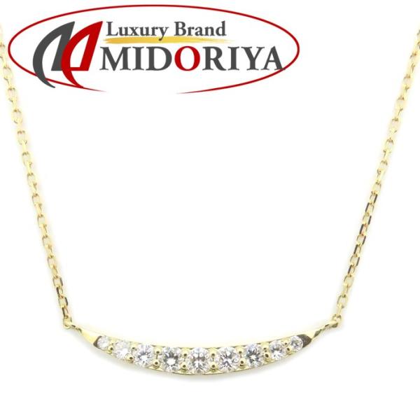 ■商品情報取扱店舗：ミドリヤ川越本店状態：中古Aランク素材：K18YG イエローゴールドサイズ：36・40cm[トップ]縦2.3mm x 横20.2mm重量：2g付属品：なし備考：ダイヤモンド 0.22ct  [全体] うっすら小傷[コンデ...