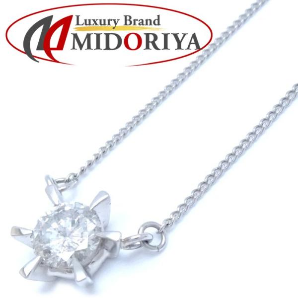 ■商品情報取扱店舗：新富町店 (TEL049-229-2700)状態：中古Aランクダイヤ品質評価：★★素材：Pt900プラチナ / Pt850プラチナサイズ：37.5・41cm[トップ]縦8.7mm x 横7.9mm重量：2.5g付属品：な...