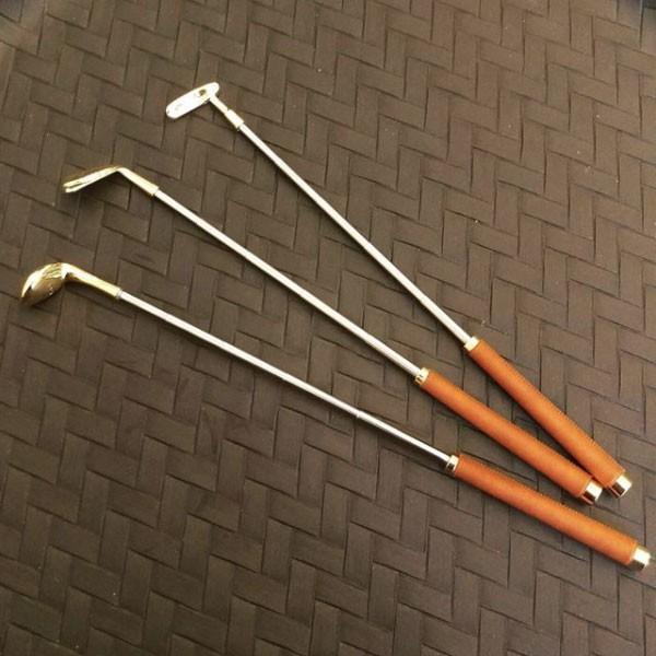 ゴルフクラブの形をしたマドラーです。細部まで非常によく作られています。グリップには合皮が巻かれていて、シャフトは真鍮、ヘッドには金メッキを施しているためとても高級感があります。ゴルフが好きな方へのちょっとしたプレゼントにおすすめです。