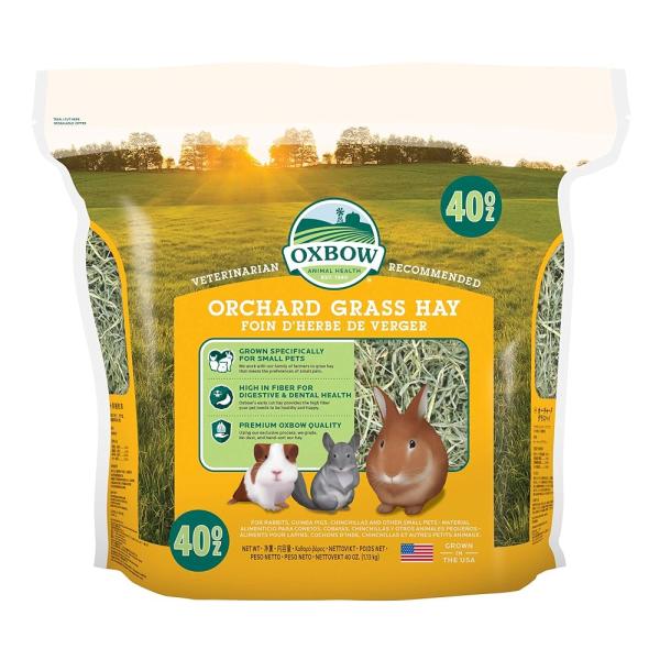 「商品情報」Oxbow Orchard Grass is packed full of long strand fibre and low in protein to help keep your pets digestive system...