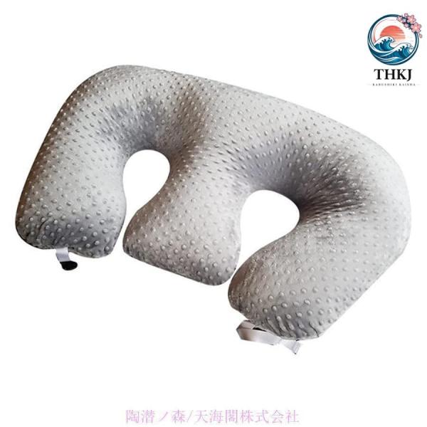 【多機能使用】出産前の妊娠中の枕、出産後の授乳用枕、睡眠用枕、フットパッドとして使用できます.【サイズと素材】長さ95cm/37.4in、幅38cm / 15in、高さ12cm/4.7in。枕コア素材：純綿、枕カバー素材：ドゥドゥロン。[一...