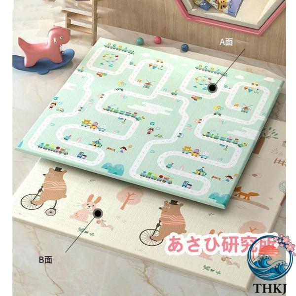 ベビープレイマットの色とりどりのかわいいアニメ動物表面と裏面の絵は赤ちゃんの視力発達や知力発達を刺激に役に立っています。当プレイマットは耐久性がいいトータルの単品で折り畳め且つ包装簡単というメリットがスペースをフルに活用します。ほかの多くの...