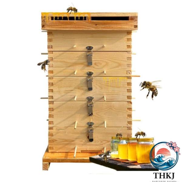 ★ユニークなデザイン:蜂の巣巣礎を必要としない。竹串で代用する。蜂蜜を取るのは簡単で、繰り返し取り出す必要がなくて、ミツバチに対する妨害を減らします。★より安全:養蜂箱網の設計があり、外の昆虫から蜂を守ることができます。掃除はもっと便利で、...