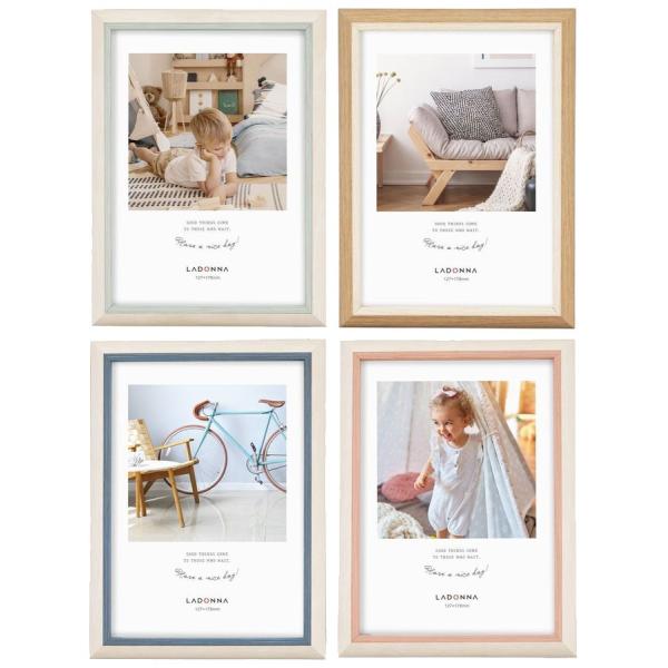 「2Lサイズ」を飾ることができます。サイズの詳細は下記、寸法表をご確認下さい。『グリーン』『ナチュラル』『ネイビー』『ピンク』からお選びください。シンプルながら2色のカラーがおしゃれなどなたにも使っていただきやすいフォトフレームです。発色が...