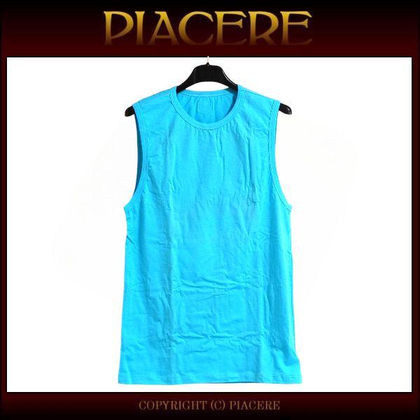 D&amp;G（DOLCE&amp;GABBANA）のアンダーウェア・タンクトップ！爽やかアイテムをお探しの方には一押し！！伸縮性がある素材に際立つカラー♪※こちらの商品は、メール便発送となり日時指定は行えません。☆訳あり格安の理由：黄ばみ...