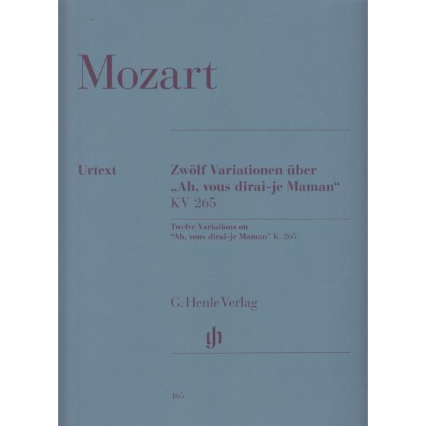「あぁ、お母さん聞いて」による12の変奏曲(きらきら星変奏曲) ハ長調 KV265(300e) | Zwolf Variationen uber "Ah, vous dirai-je Maman" KV265 | Twelve Variat...