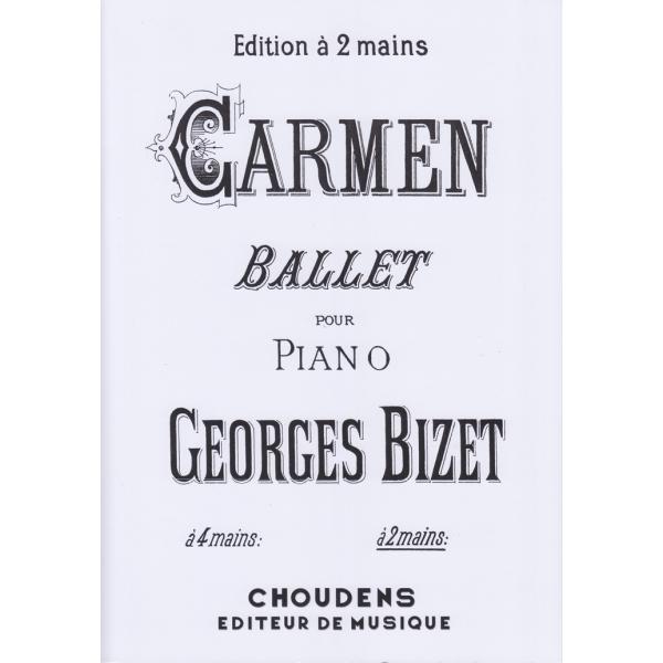 ピアノ 楽譜 ビゼー | バレエ「カルメン」 | Carmen Ballet *POD | Opera en 4 actesオリジナルは歌劇