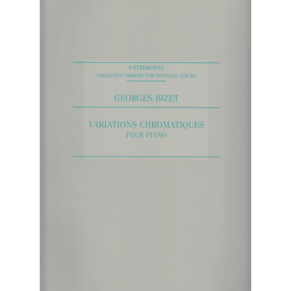 ピアノ 楽譜 ビゼー | 半音階的変奏曲 | Variations Chromatiques pour piano | ※入荷時より角折れがございます。あらかじめご了承くださいませ。
