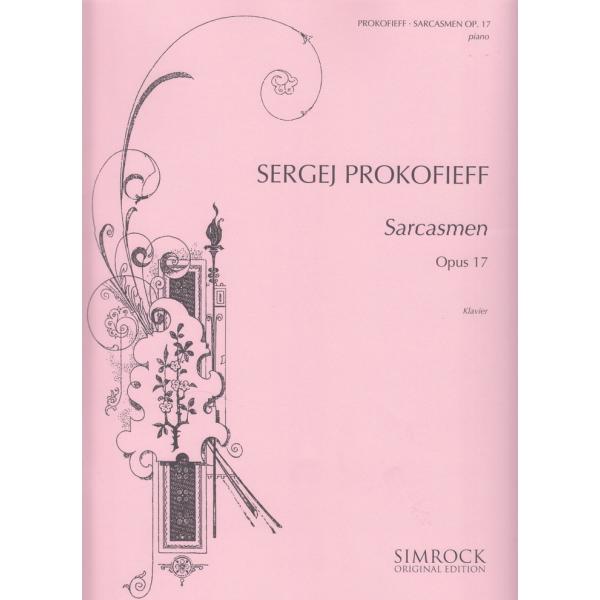 ピアノ 楽譜 プロコフィエフ | 風刺 (サルカズム) 作品17 | Sarcasmen Op.17 |