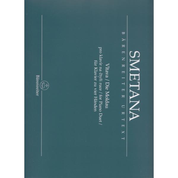 ピアノ 楽譜 スメタナ | ブルタバ＝モルダウ (作曲者自身による1台4手編曲) | Vltava (Die Moldau) for Piano Duet (1P4H)