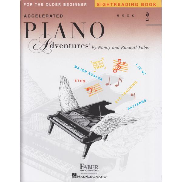 ピアノ 楽譜 フェイバー | Accelerated Piano Adventures Sightreading Book 2 | Accelerated Piano Adventures for the Older Beginner