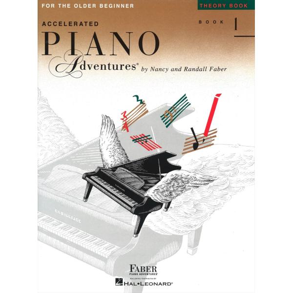 ピアノ 楽譜 フェイバー | Accelerated Piano Adventures Theory Book 1 | Accelerated Piano Adventures for the Older Beginner