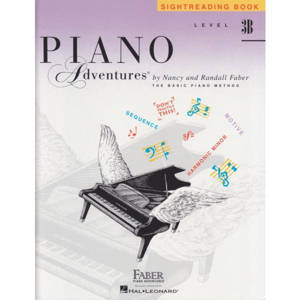 ピアノ 楽譜 フェーバー | ピアノ・アドヴェンチャーズ　サイトリーディングブック　レベル 3B | Piano Adventures Sightreading Book　Level 3B |