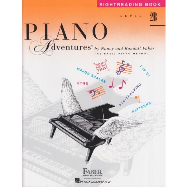 ピアノ 楽譜 フェーバー | ピアノ・アドヴェンチャーズ　サイトリーディングブック　レベル 2B | Piano Adventures Sightreading Book　Level 2B |