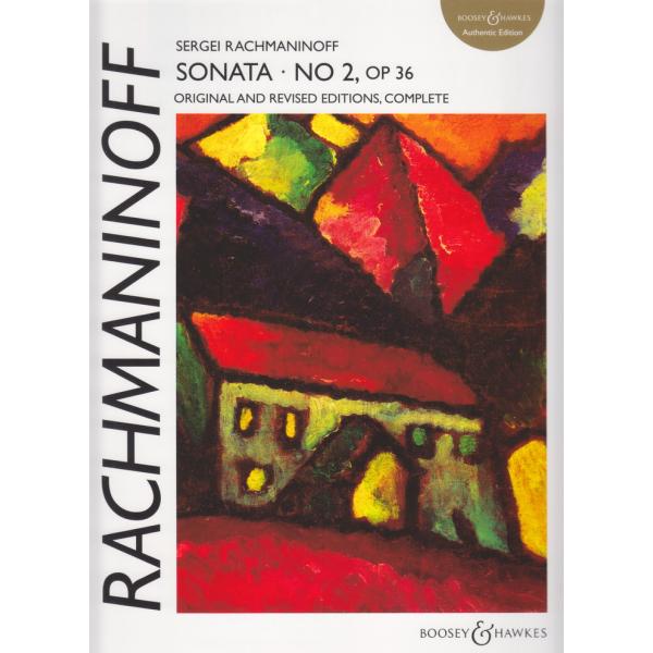 ピアノ 楽譜 ラフマニノフ | ピアノソナタ 第2番 変ロ短調 作品36 | Sonata No.2 in B minor Op.36 | オリジナル（1913）版と改訂（1931）版の2種類収録Russian Piano Classics...