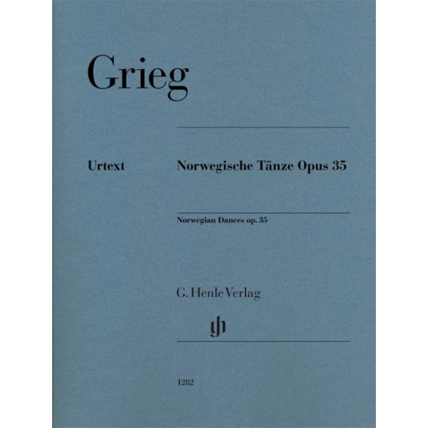 ピアノ 楽譜 グリーグ | ノルウェー舞曲　作品35(ピアノソロ) | Norwegische Tanze Op.35 | この曲は音楽家で研究者でもあったLudvig Mathias Lindemanによって出版されたコレクションからGr...