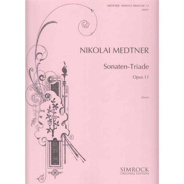 ピアノ 楽譜 メトネル | トライアード・ソナタ 作品11 | Sonata Triade Op.11 |