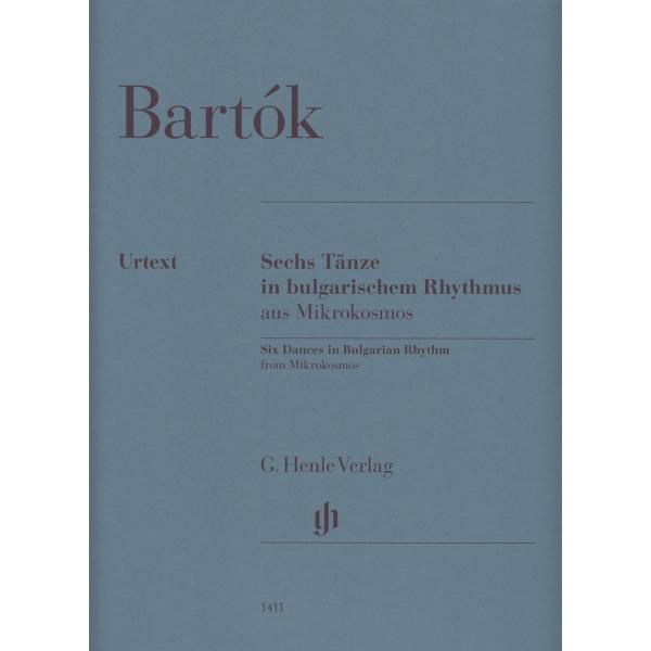 ピアノ 楽譜 バルトーク | ブルガリアのリズムによる6つの舞曲 | 6 Tanze in bulgarischem Rhythmus aus Mikrokosmos | from "Mikrokosmos", Nos. 148-153