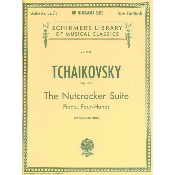 ピアノ 楽譜 チャイコフスキー | くるみ割り人形組曲 (1台4手編曲) | The Nutcracker Suite Op.71a(1P4H) | クリスマスの定番曲「くるみ割り人形」。そして1台4手編曲の定番楽譜が、このシャーマー版です...