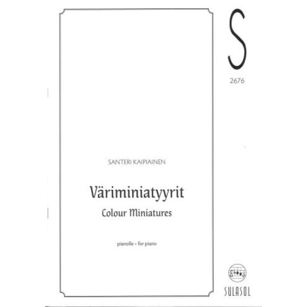 ピアノ 楽譜 カイピアイネン | カラー・ミニアチュア | Variminiatyyrit (Colour Miniatures) |