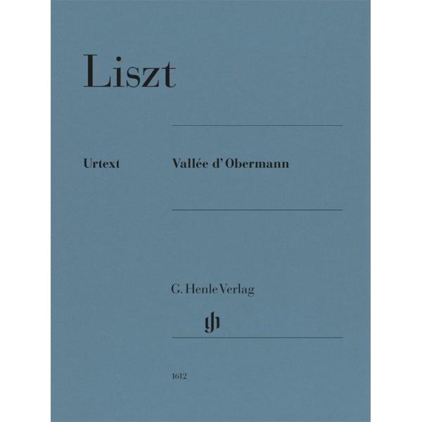 ピアノ 楽譜 リスト | 「オーベルマンの谷」 巡礼の年 第1年 スイスより | Vallee d'Obermann | リストがダグー侯爵夫人とスイスに長期滞在した際の印象と、フランスの小説家セナンクールの文学作品「オーベルマン」に触発さ...