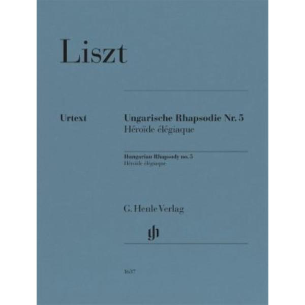 ピアノ 楽譜 リスト | ハンガリー狂詩曲 第5番 | Hungarische Rhapsodie Nr.5 | 序文：Eckhardt，Maria　エックハルト