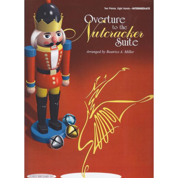 ピアノ 楽譜 チャイコフスキー | くるみ割り人形より序曲 (2台8手編曲) | Overture to The Nutcracker Suite | オリジナルは管弦楽曲.※1冊に2部セットされています。中級レベル入荷時角折れがございます...