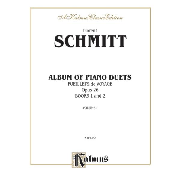 ピアノ連弾アルバム 第1巻 〜旅の綴り 作品26 (1台4手) | Album of Piano Duets Volume 1 - Feuillets de Voyage Op.26(1P4H) | 入荷時より少々角折れがございますので、予...