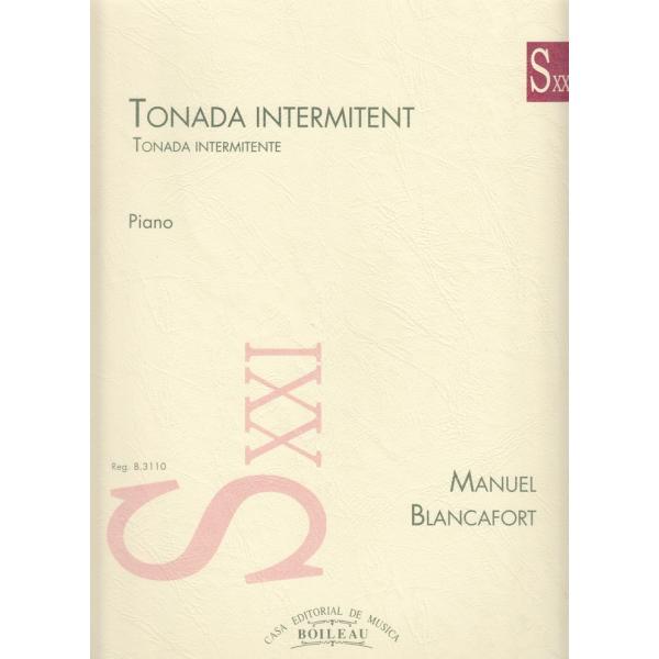 ピアノ 楽譜 ブランカフォート | トナーダ・インテルミテンテ | Tonada intermitente (Tonada intermitent) |