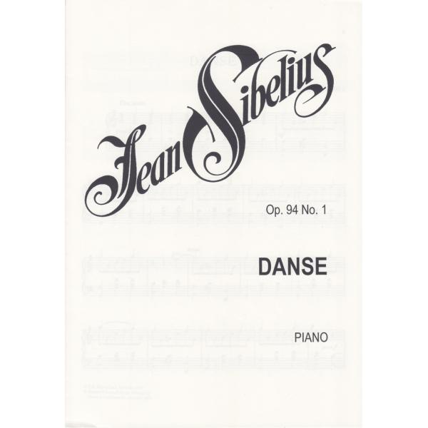 ピアノ 楽譜 シベリウス | 踊り 作品94の1 | DANSE OP.94 No.1 | 6つの小品より