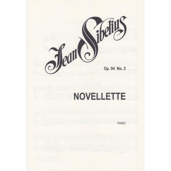 ピアノ 楽譜 シベリウス | ノヴェレッテ 作品94の2 | NOVELLETTE OP.94 No.2 | 6つの小品より
