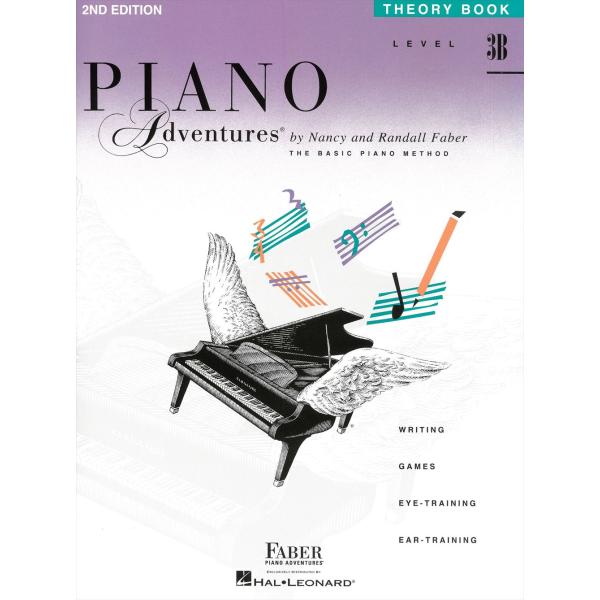 ピアノ・アドヴェンチャーズ　セオリーブック　レベル 3B [2nd edition] | [英語版]Piano Adventures Theory Book　Level 3B [2nd edition] | ※入荷時に少し角折れがある場合が...