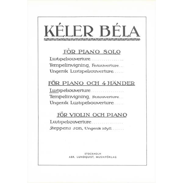 ピアノ 楽譜 ケラー | 喜劇序曲 作品73 (1台4手) | Lustspels-ouverture Op.73 | オリジナルは管弦楽こちらの出版物は入荷時よりわずかですが楽譜の状態がよくないことがあります。あらかじめご了承下さいませ。...