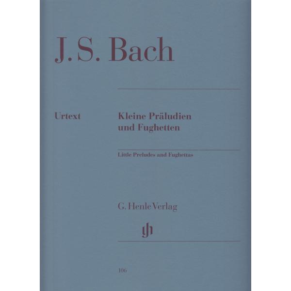 ピアノ 楽譜 バッハ | 小プレリュードとフーガ | Kleine Praludien und Fughetten | Little Preludes and FuguesHenle Urtext （ヘンレ原典版）