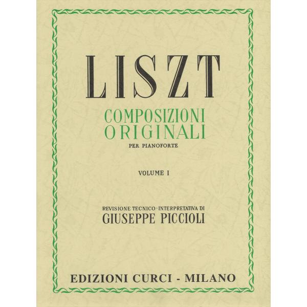 ピアノ 楽譜 リスト | オリジナル作品集 第1巻 | COMPOSIZIONI ORIGINALI VOL.1 |