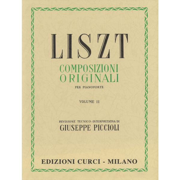 ピアノ 楽譜 リスト | オリジナル作品集 第2巻 | COMPOSIZIONI ORIGINALI VOL.2 |※海外からの入荷時より、底面に薄い汚れが見受けられます。