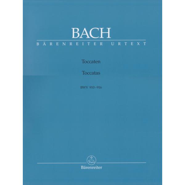 ピアノ 楽譜 バッハ | トッカータ集 | Toccaten | Toccatas  BWV910-916Barenreiter URTEXT (ベーレンライター原典版)　付録として、装飾音つきヴァージョンを収録（詳細は、曲名リストをご覧く...