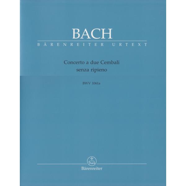 ピアノ 楽譜 バッハ | 2台のチェンバロのための協奏曲 BWV1061a(2台4手編曲) | Concerto a due Cembali BWV1061a | いわゆるピアノリダクションではなく、2台ピアノで弾けるよう編曲されている楽譜...