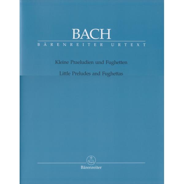 ピアノ 楽譜 バッハ | 小前奏曲とフーガ | Little Preludes and Fughettas |